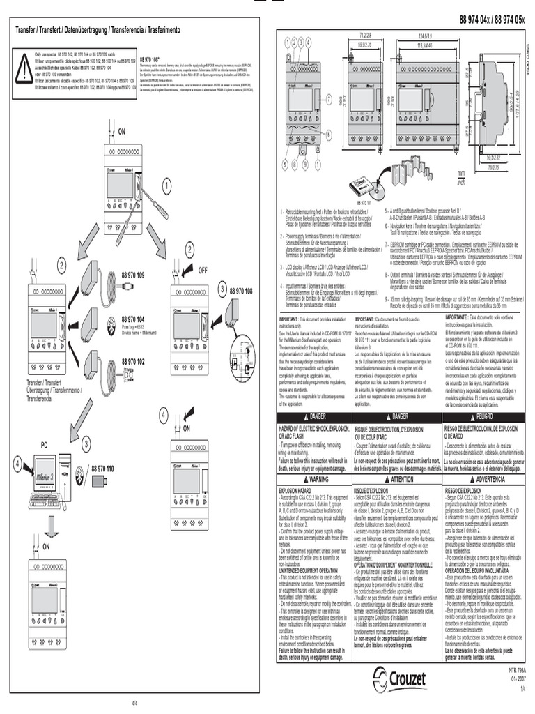 Manuel d'installation Millenium 3 | PDF