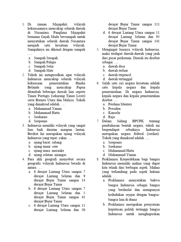 Latihan Soal Bab 3 | PDF