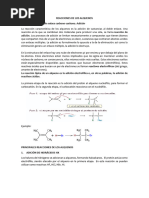 Ozonólisis y oxidación de alquenos | PDF | Alqueno | Sustancias químicas
