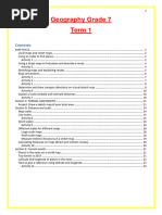 Grade 7 Map Skills Overview | PDF | Latitude | Map