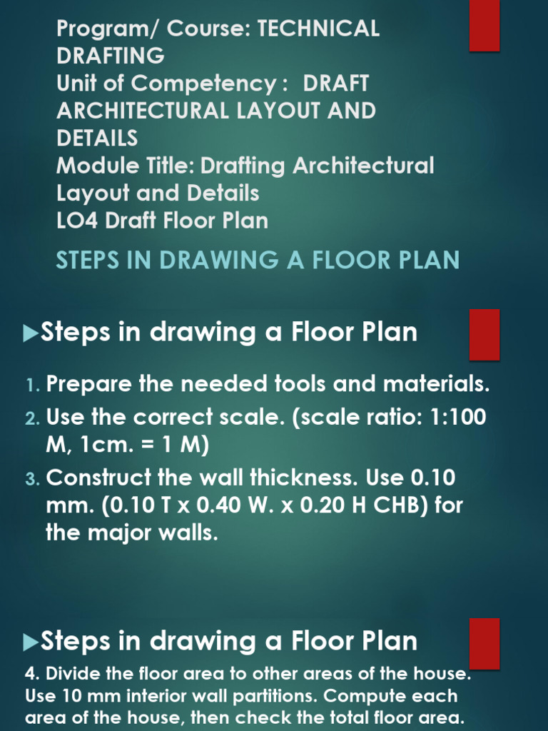 Lo4 Draft Floor Plan Sop | PDF