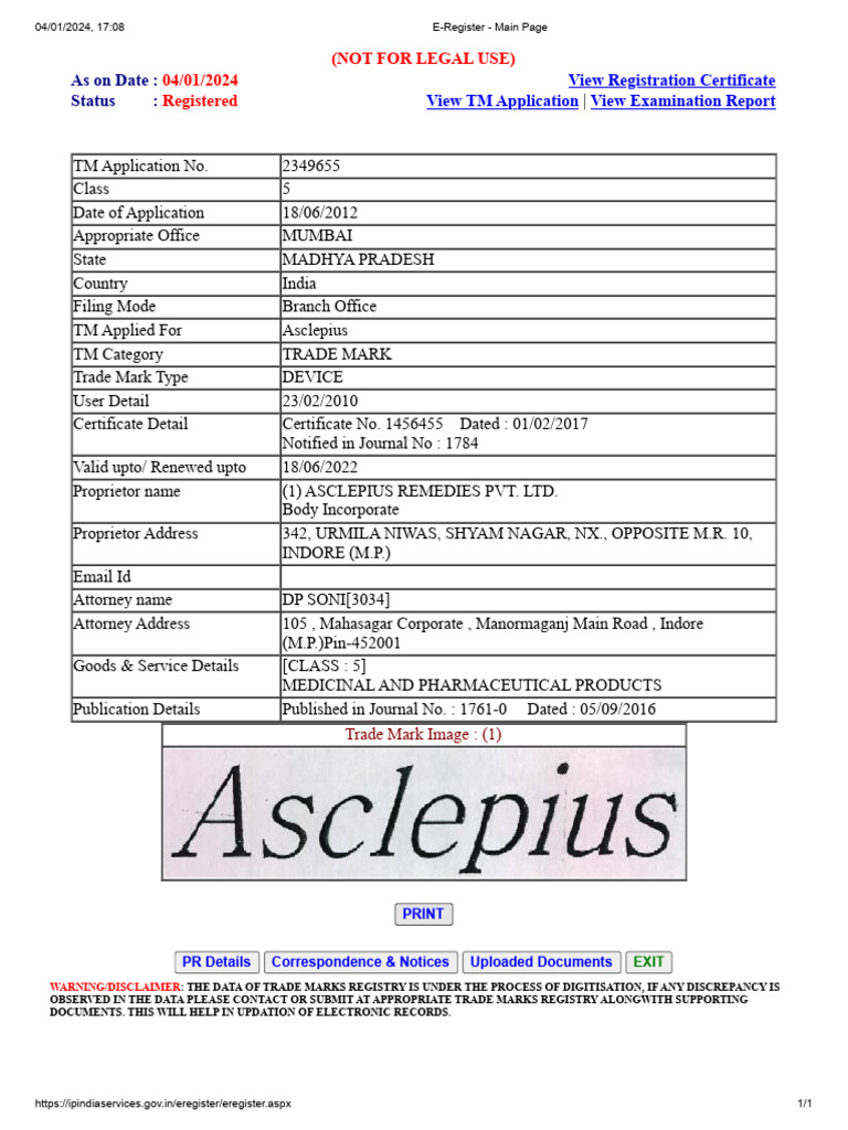 Asclepius | Download Free PDF | Trademark | Computing