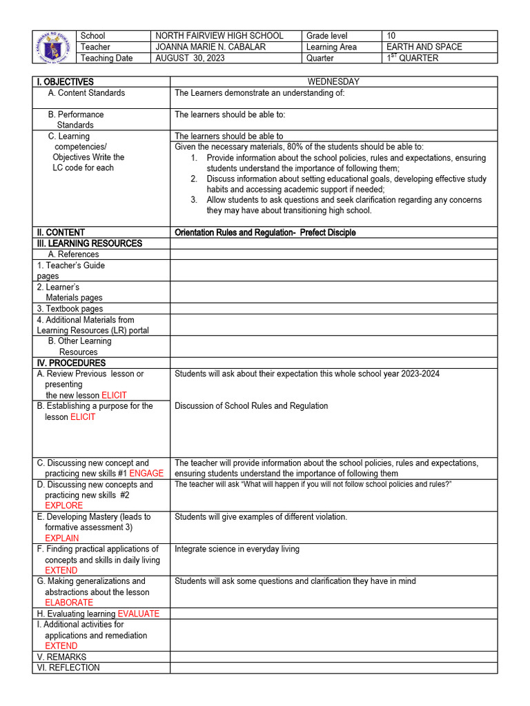 Lesson Plan | Download Free PDF | Volcano | Learning