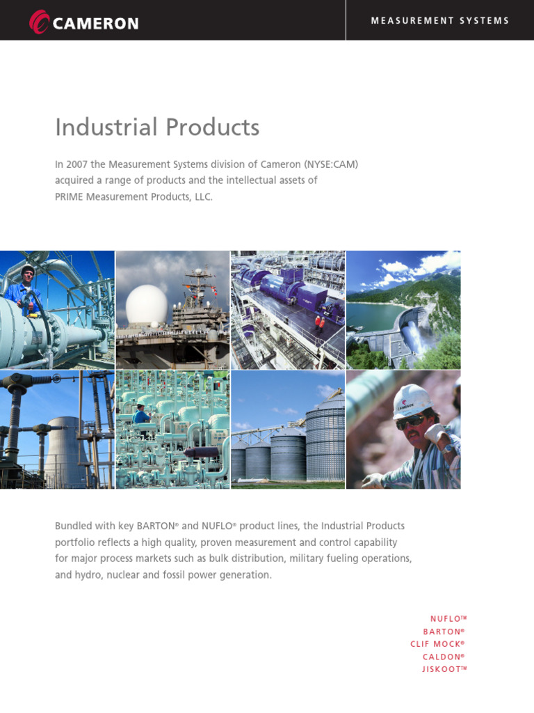 DPU Cameron - Short | PDF | Switch | Flow Measurement