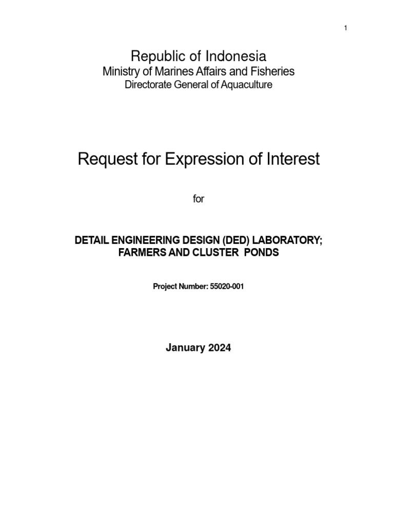 REOI CS06 DED Lab and Farmer Pond - 15 Jan 23 | PDF | Aquaculture | Tide