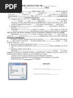 Model Decizie Asociat Unic Registrul Comertului | PDF