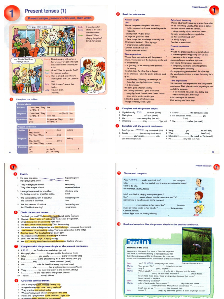 Grammar Time 5 Part I | PDF