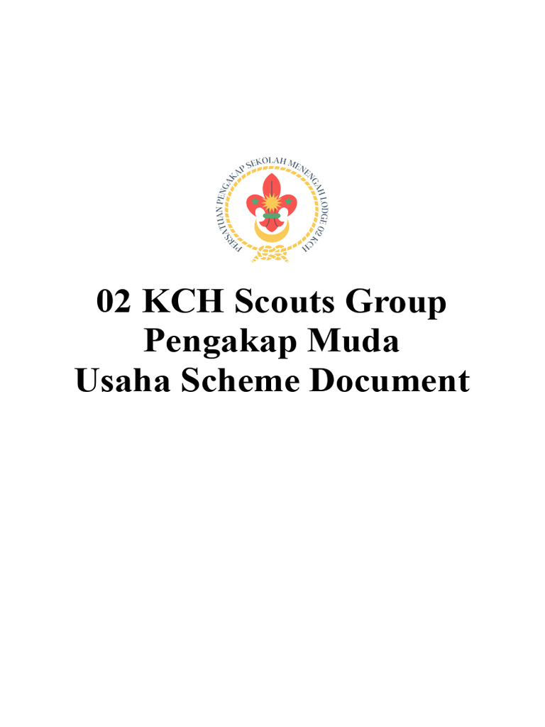 02 KCH - Pengakap Muda - Usaha Scheme Document | PDF | Malaysia