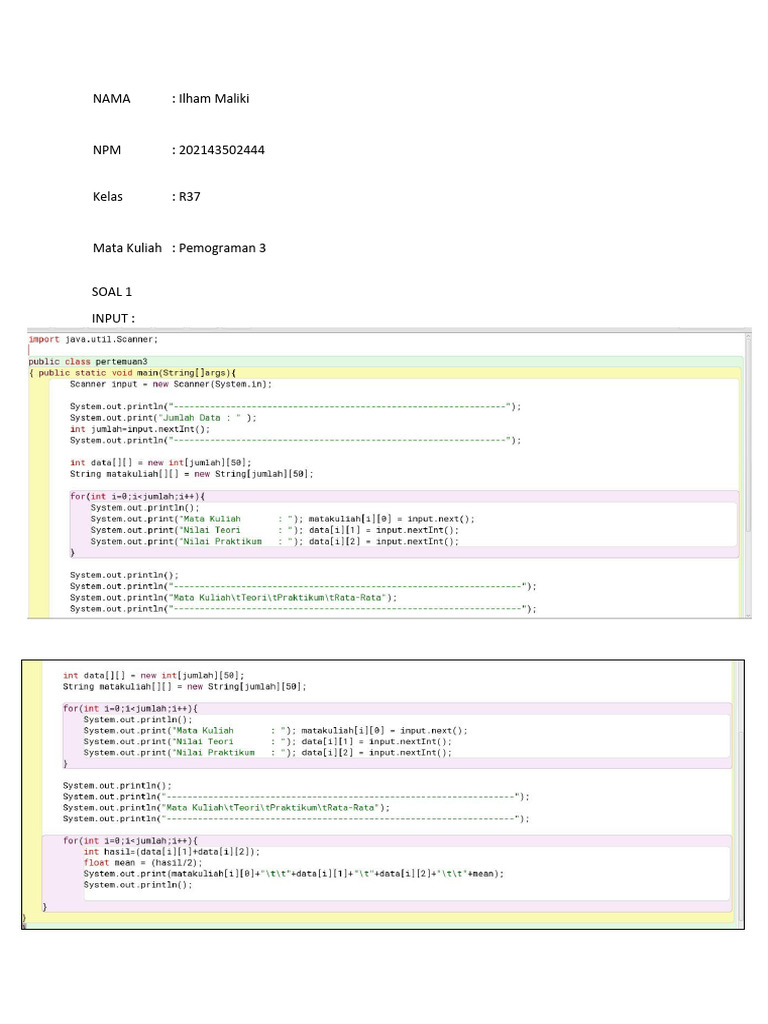 PEMOGRAMAN+P3 | PDF | Computer Programming | Software Engineering