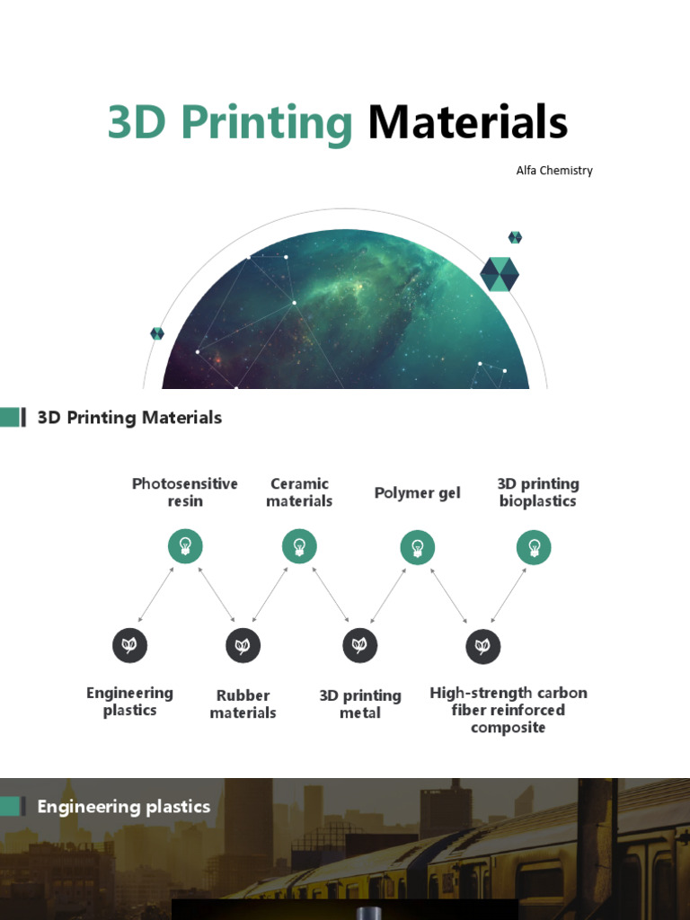 Essential 3D Printing Materials Guide | PDF | Technology & Engineering