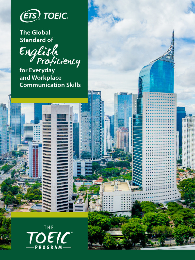 TOEIC Portfolio Brochure Web | PDF | Human Communication | Cognition