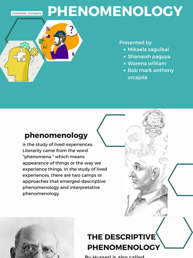 Phenomenology | PDF | Phenomenology (Philosophy) | Experience