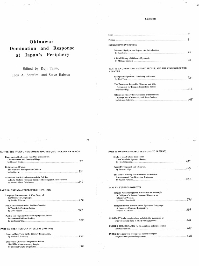 Prospects For The Survival of Ryukyuan Language. A Language Planning ...