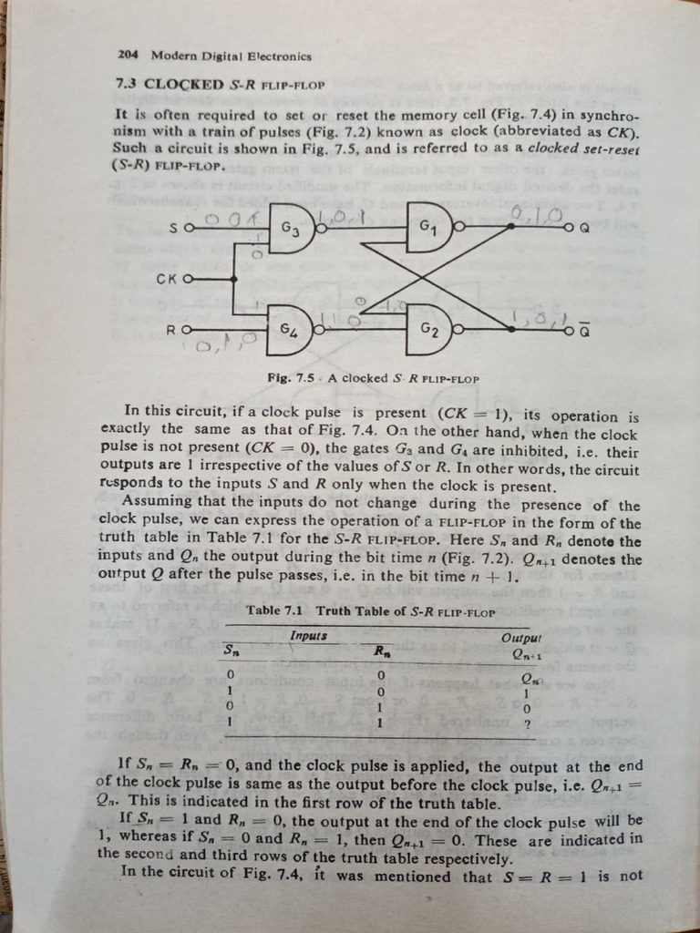 Flip Flop | PDF | Logic Gate | Electronic Engineering