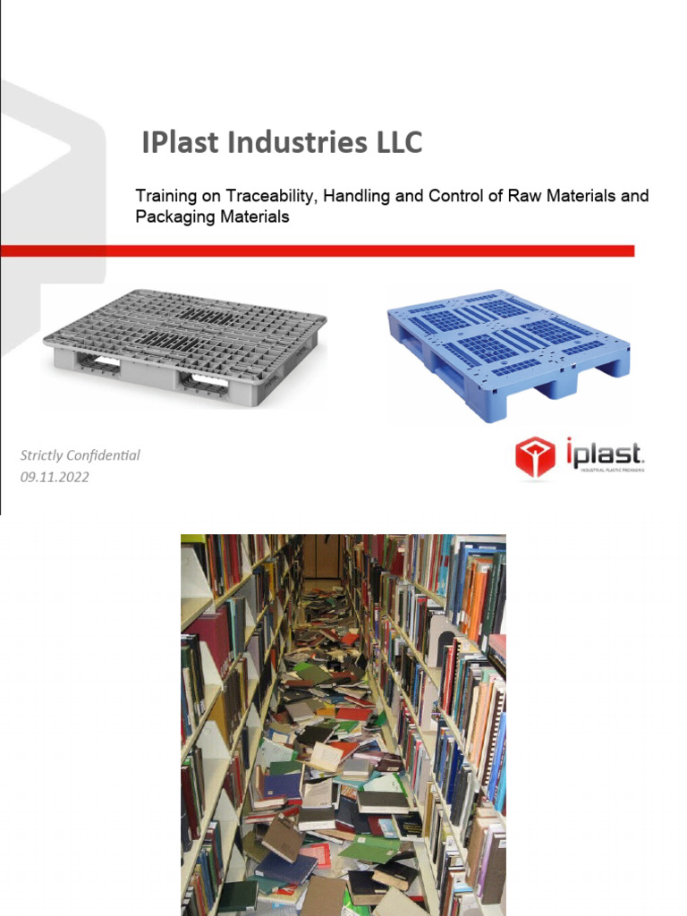 I-Plast Presentation - Handling Control Identification | PDF ...