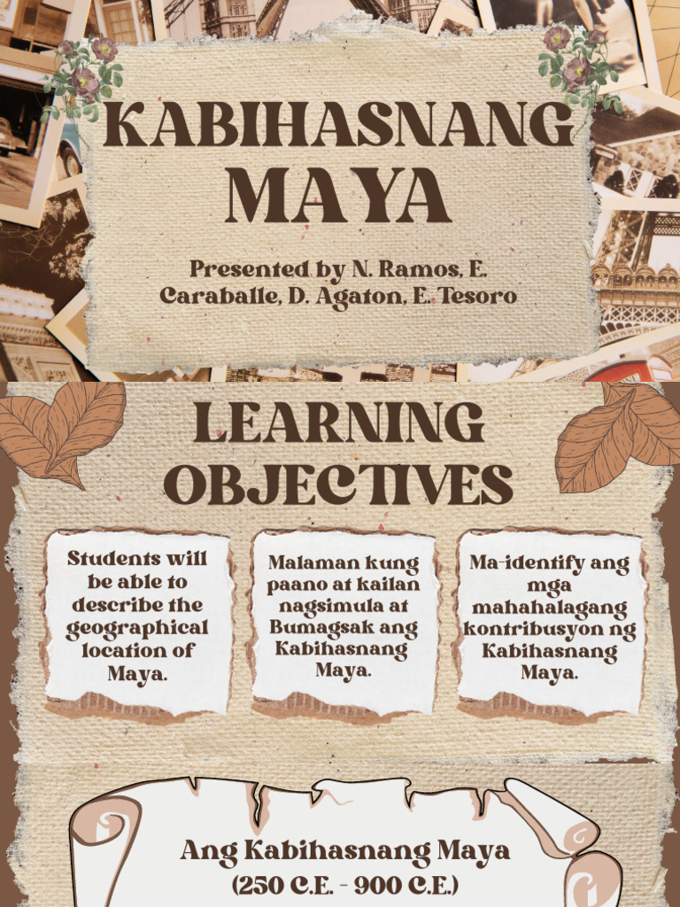 Kabihasnang Maya | PDF