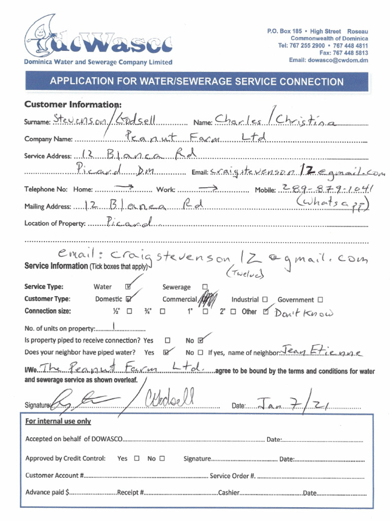 Dawasco DM App | PDF