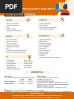 ALLEN Scholarship Admission Test (ASAT) : Syllabus & Pattern | PDF ...