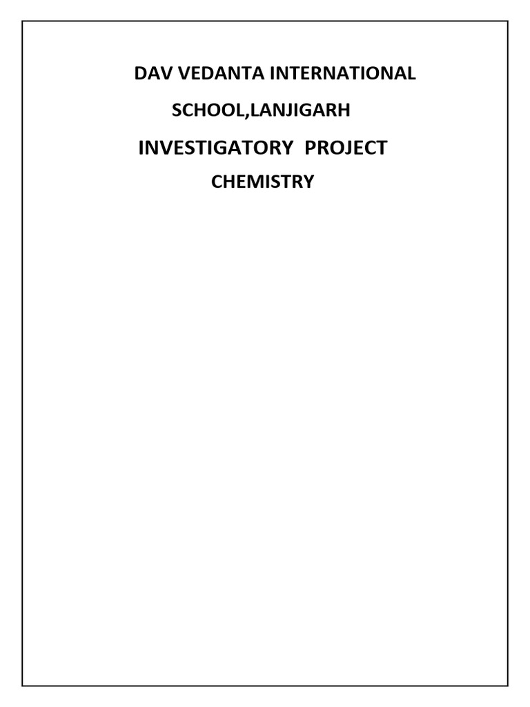 Aldol Vedant Project 2023-24 2 | PDF | Aldehyde | Chemical Reactions