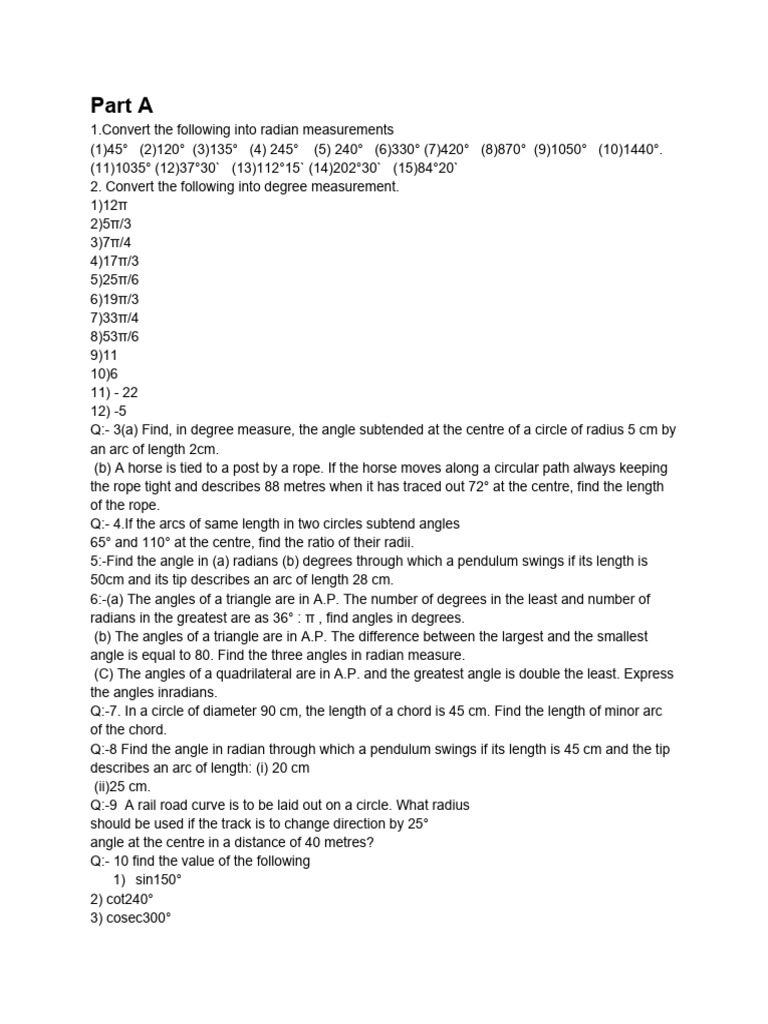 Trigonometry 11th | PDF