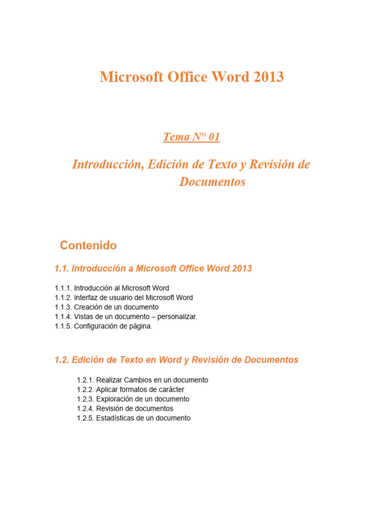 Material de Computacion I - Temas #01 | PDF | Microsoft Word | Ventana (informática)
