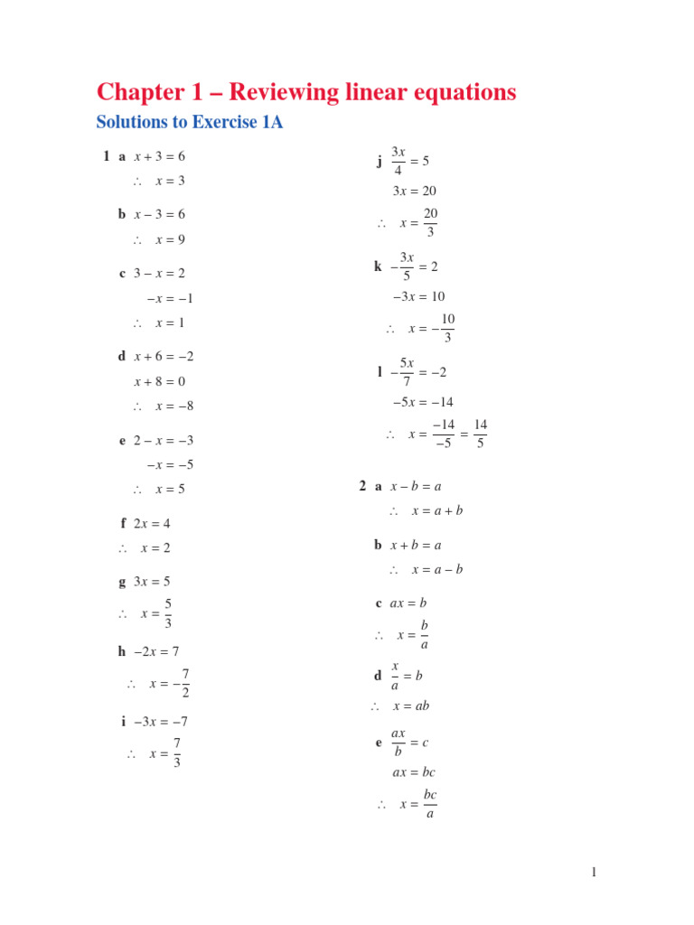 Methods 1&2 Y11 ATAR | PDF | Mathematical Notation | Equations