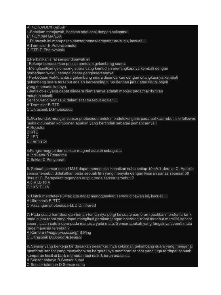 Tugas Sensor Ke 3 | PDF