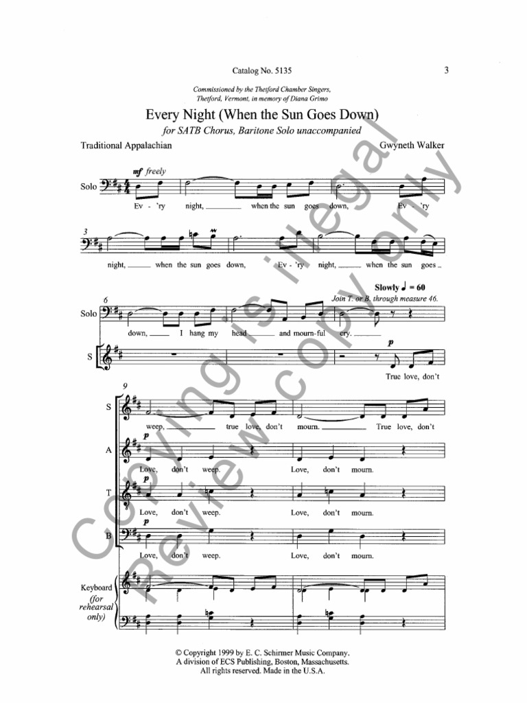 Every Night | PDF