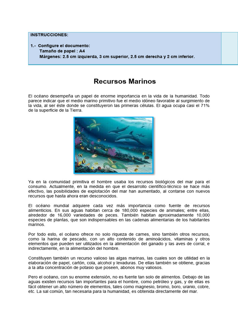 Caso #03 | PDF | Mar | Océanos