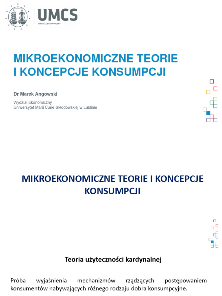 4 - Podstawy Marko I Mikroekonomii - 1S | PDF
