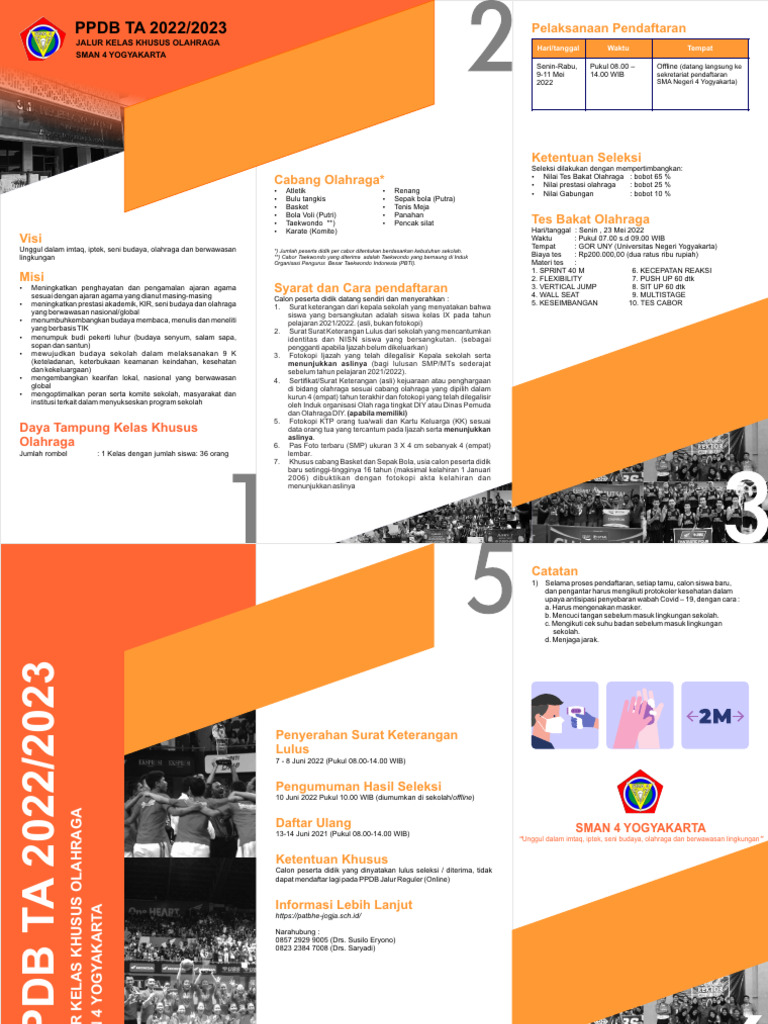 Pamflet PPDB KKO 22 | PDF
