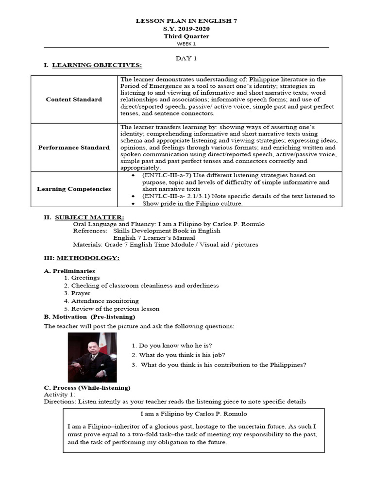 Week 1 | PDF | Cakes | English Language