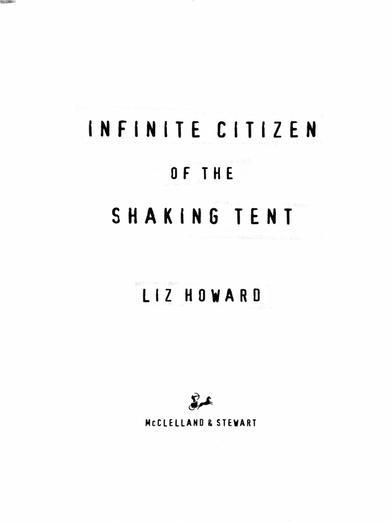 Howard, Infinite Citizen of The Shaking Tent | PDF