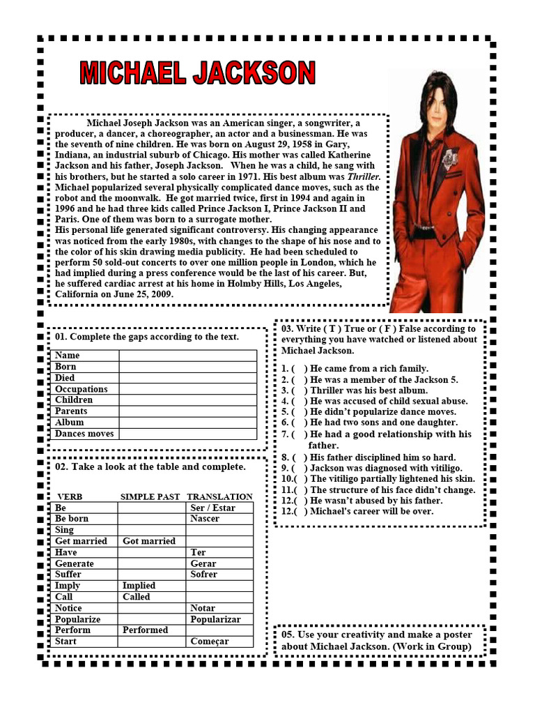 Michael Jackson _ | PDF | Michael Jackson