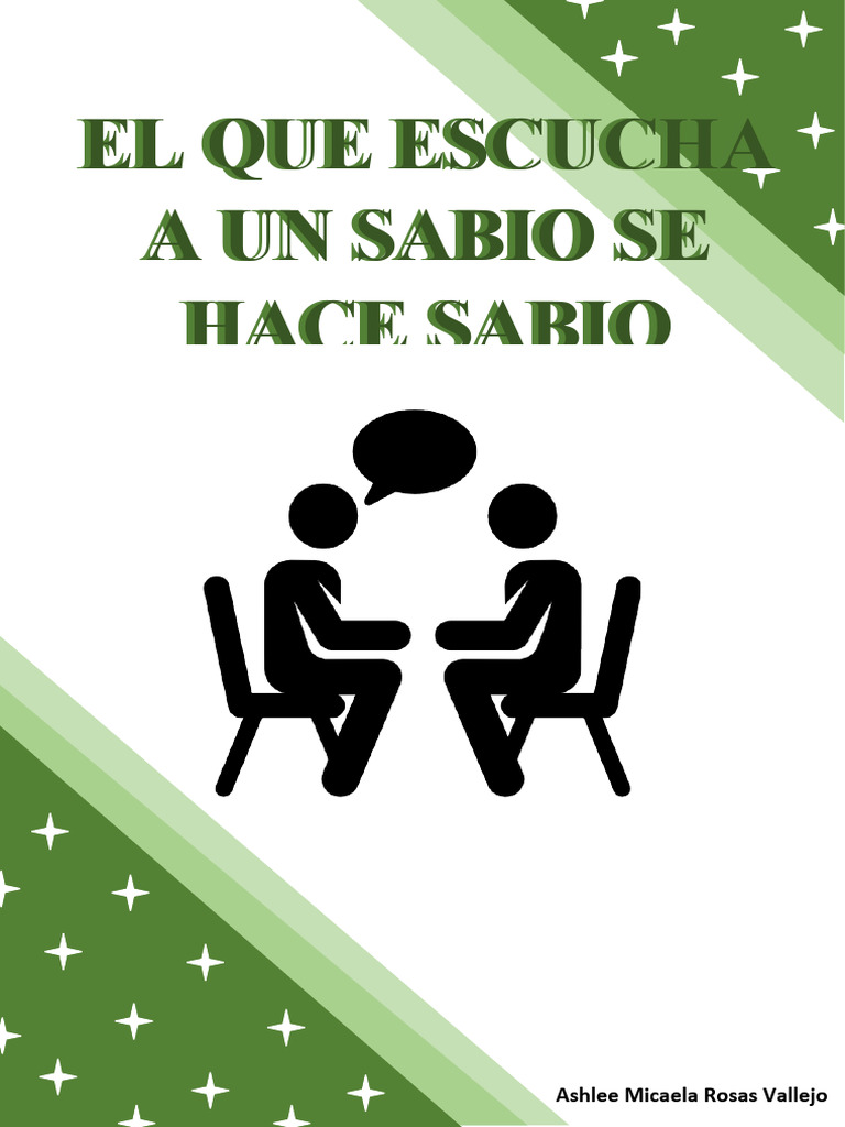 El Que Escucha A Un Sabio Se Hace Sabio | PDF