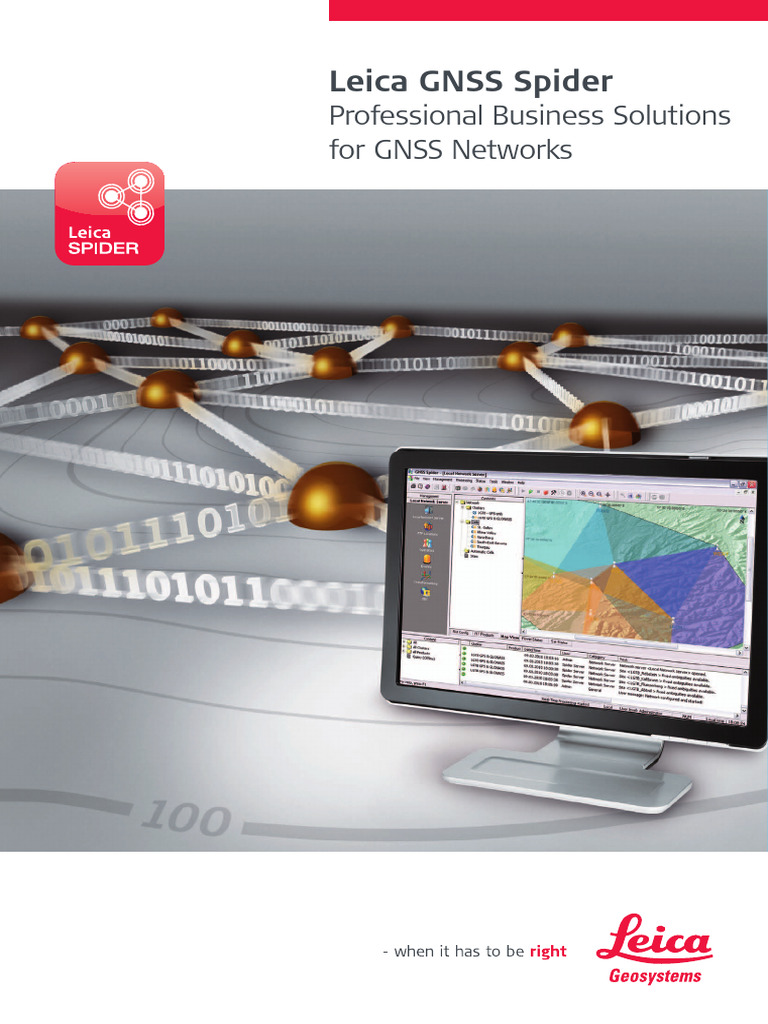 Leica GNSS Spider | PDF | Server (Computing) | Computer Network