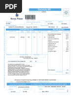 Kenya Power Utility Bill Template | PDF