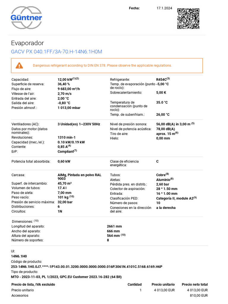 GACV-PX-040-1FF-3A-70-H-14N6-1H0M | PDF | Metrología | Cantidades fisicas