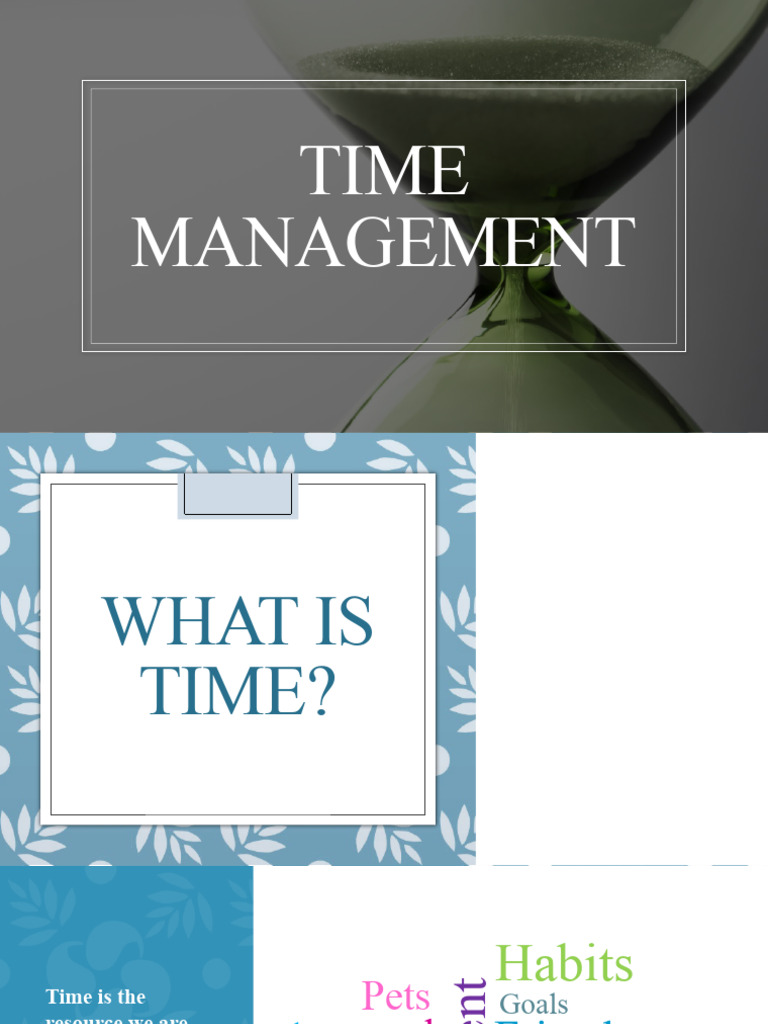 Time Management Workshop | PDF | Time Management | Professional Skills