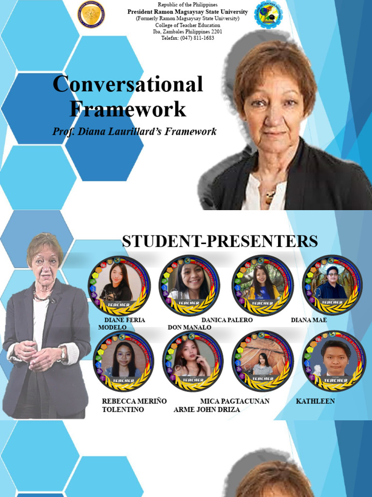 Conversational Framework Pdf Learning Teachers