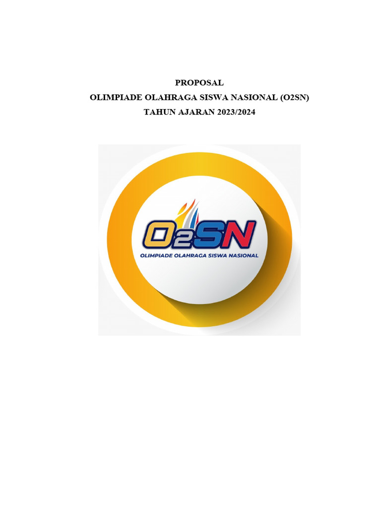 Proposal O2sn | PDF