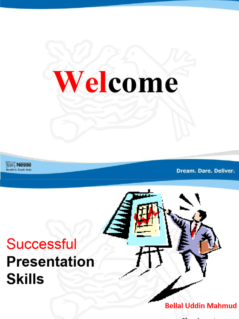 Presentation Skill | PDF | Body Language | Psychological Concepts