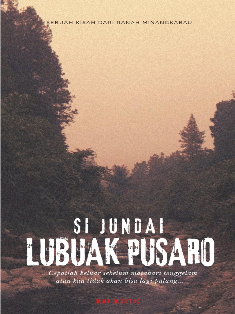 34 - PART 1 - Si Jundai Lubuak Pusaro | PDF