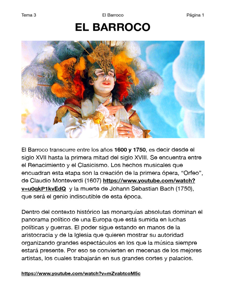 El Barroco | PDF