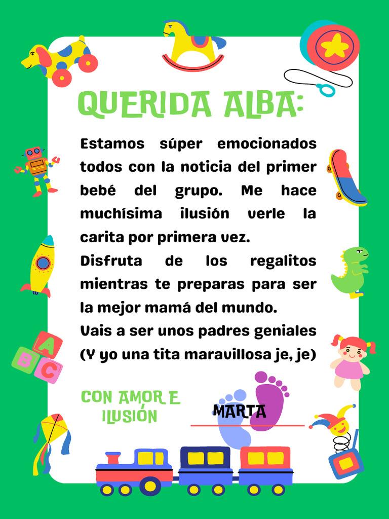 Carta Alba de Marta | PDF