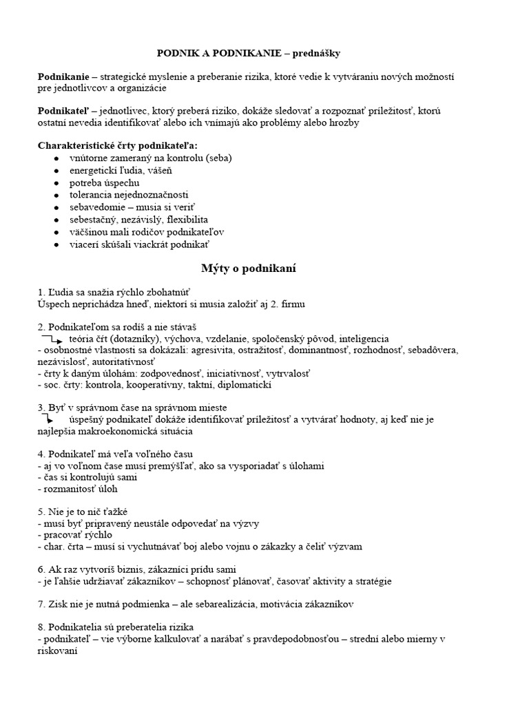 Prednasky Od Studentov | PDF
