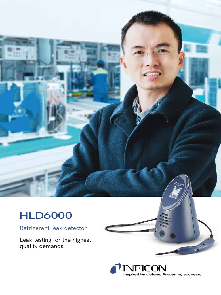 HLD6000 Refrigerant Leak Detector | PDF | Usb | Sensor