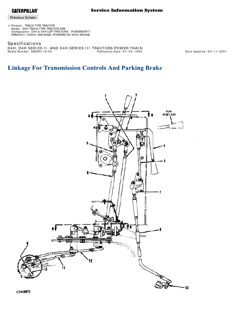 D4H Linkages | PDF | Pressure | Brake
