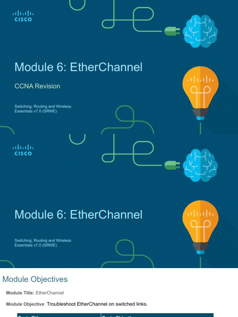CCNA2 SRWE Module 6 | PDF | Network Switch | Ethernet