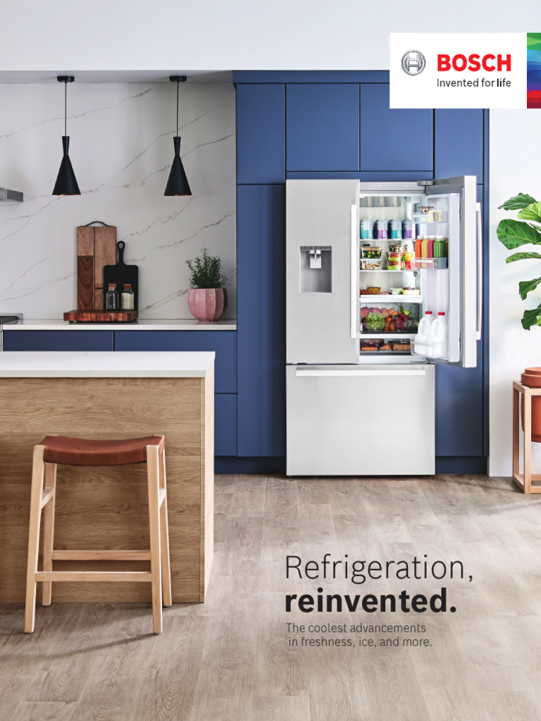 Bsh20-1056 Fridge Launch Brochure Update New 2020 Final | PDF | Refrigerator | Countertop